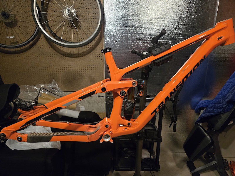 2022 Large Transition Spire, new front triangle + 3 shocks For Sale