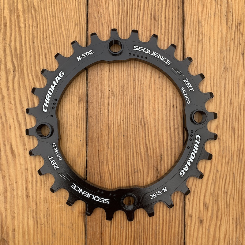 Chromag Sequence X-Sync NW 28T 94BCD chainring (1490) For Sale