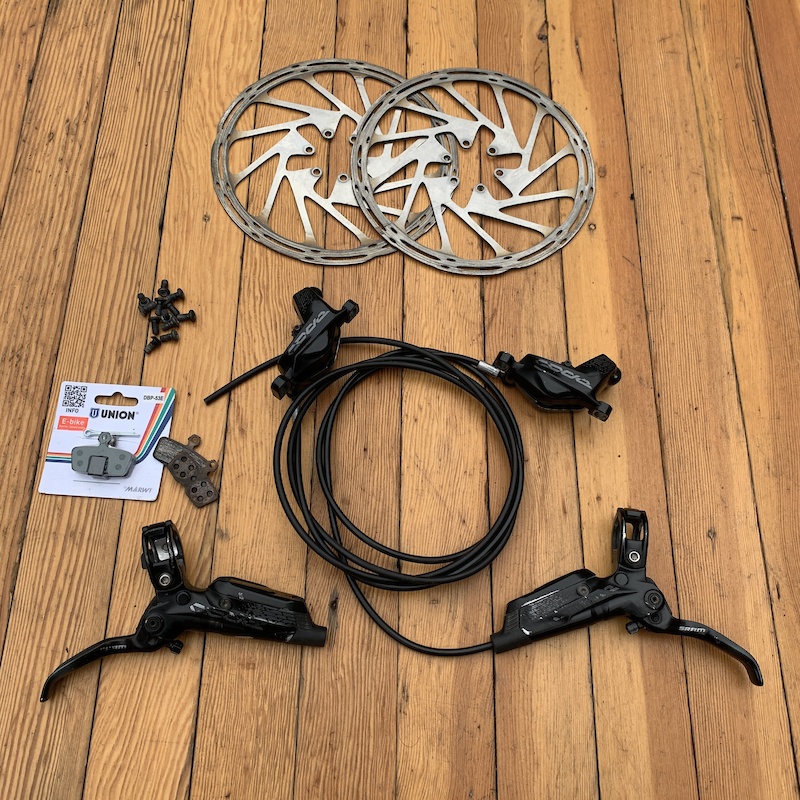 Sram Code R brakes x Centerline 200mm rotors etc(1509) For Sale
