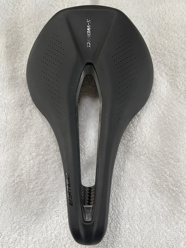 2023 S-Works Power Saddle Body Geometry 143 - Black Letters For Sale