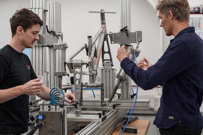 Video: Kavenz Launches Series Showing the Making of Their Next-Gen Lugged Frame - Pinkbike