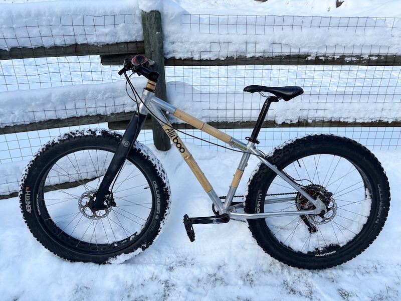 2015 Aluboo Bamboo Fat Bike For Sale