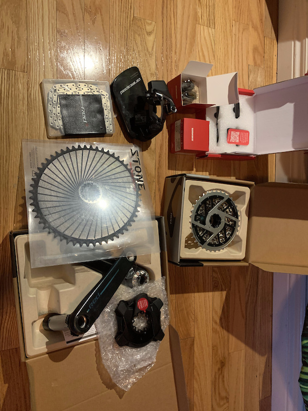 2025 Sram red Axs TT group 1x12 quarq power meter For Sale