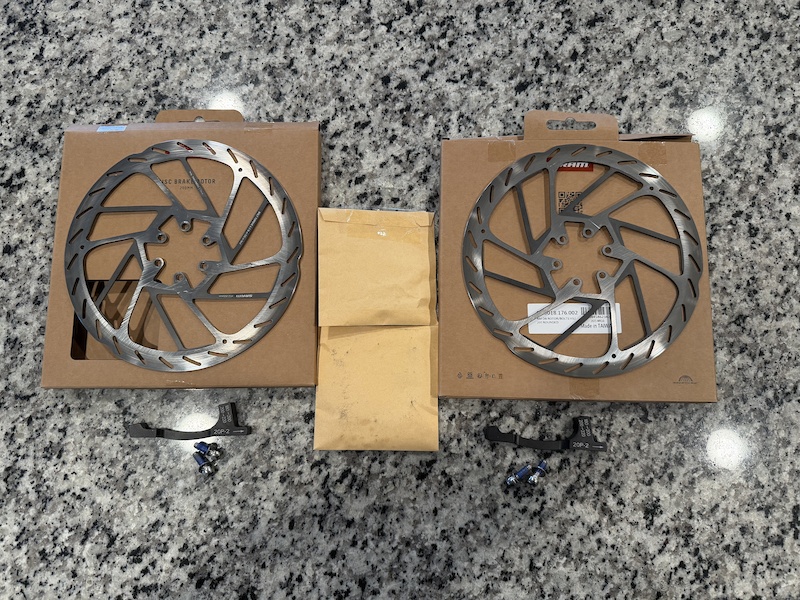 2026 SRAM HS2 200mm Rotors and Post 20mm adapters For Sale