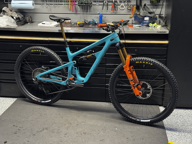2023 Yeti SB160 Turq Custom XTR/Fox Factory Build Large For Sale