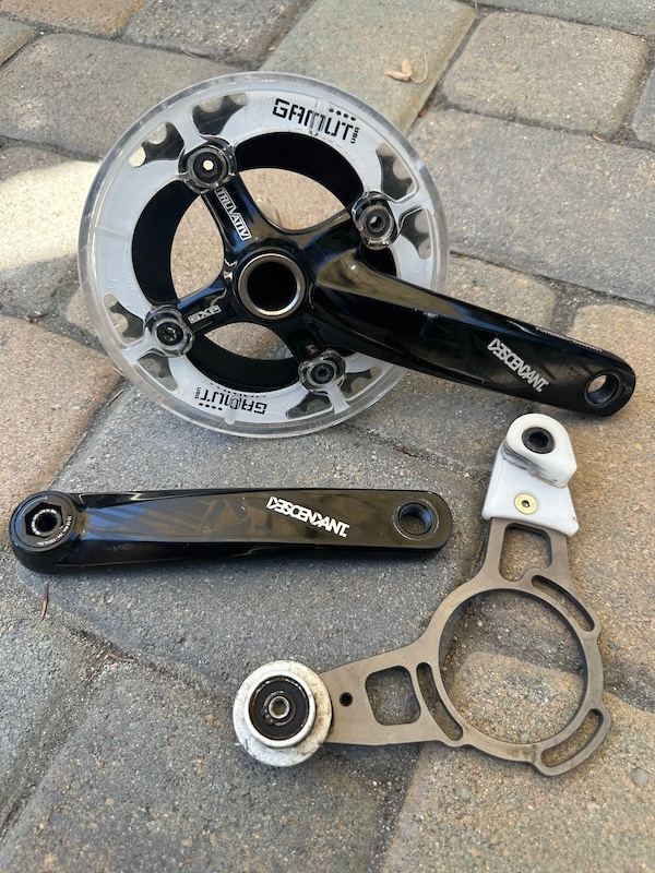 Truvativ Descendant Cranks 165mm w/ Gamut Guard For Sale