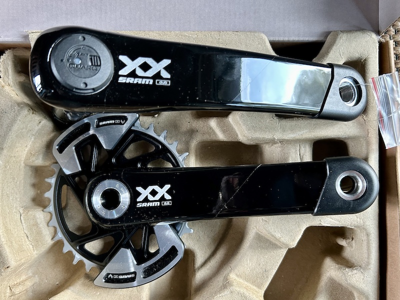 2025 SRAM XX Eagle Powermeter Crankset 175mm 32T chainring For Sale