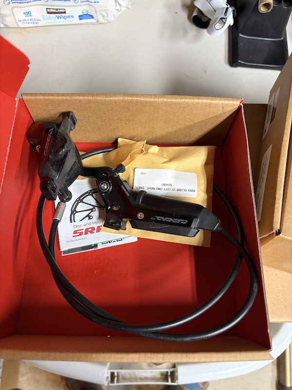 2025 Sram Code Silver Stealth Disc Brake Set (Front + Rear) For Sale