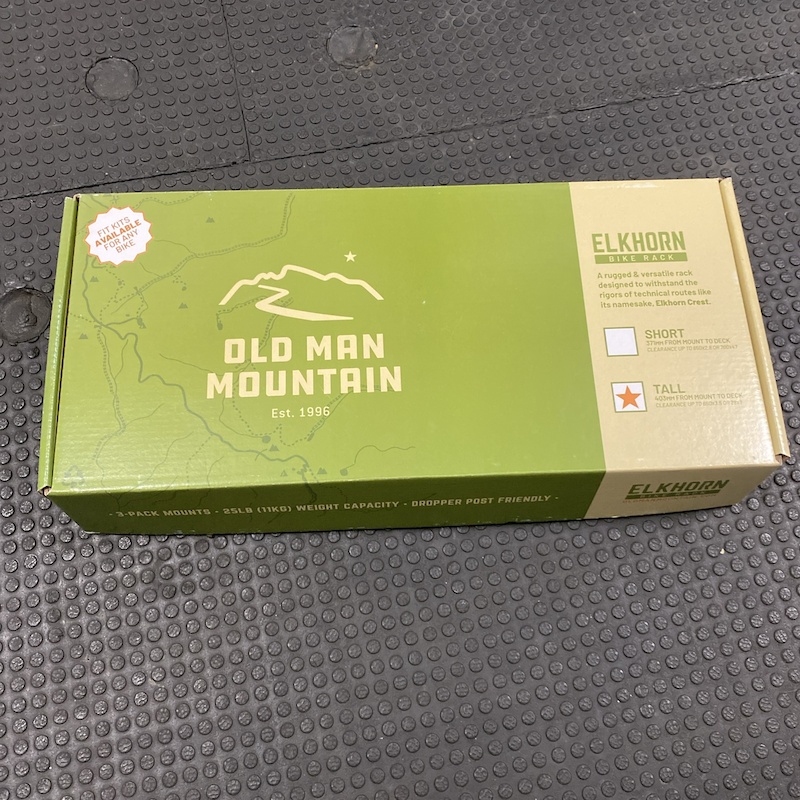 2025 Old man mountain elkhorn rack For Sale