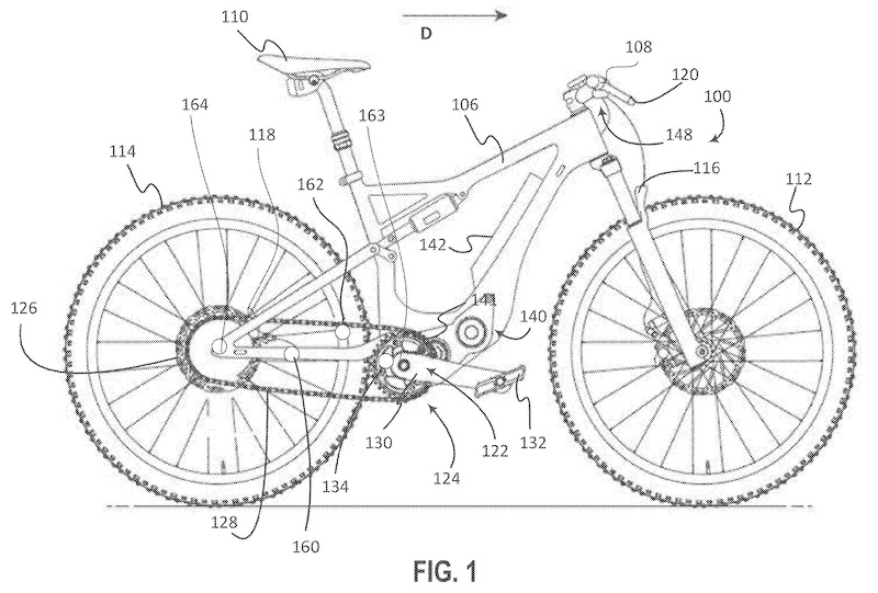 SRAM Patent Reveals Design for an Integrated 12-Speed Motor-Gearbox ...