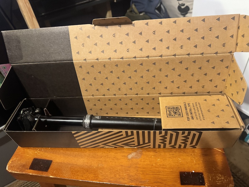 2025 PNW RAINIER DROPPER POST + DROP BAR LEVER KIT 31.8mm For Sale