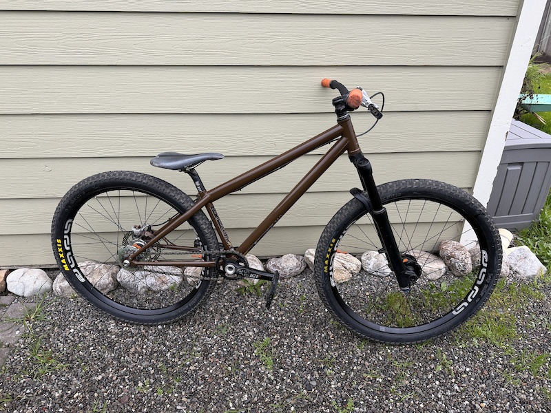 2008 Black Market MOB Dirt Jump Bike Large Brown USA Made For Sale