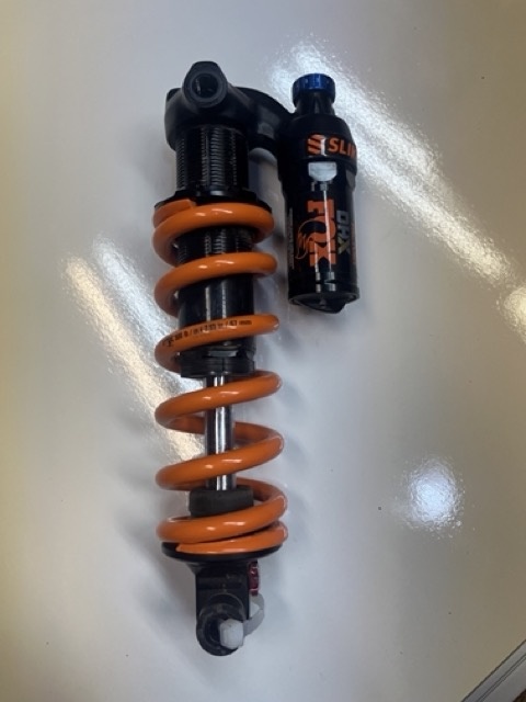 2022 fox dhx factory trunnion 205x60, slx spring 500lb s For Sale