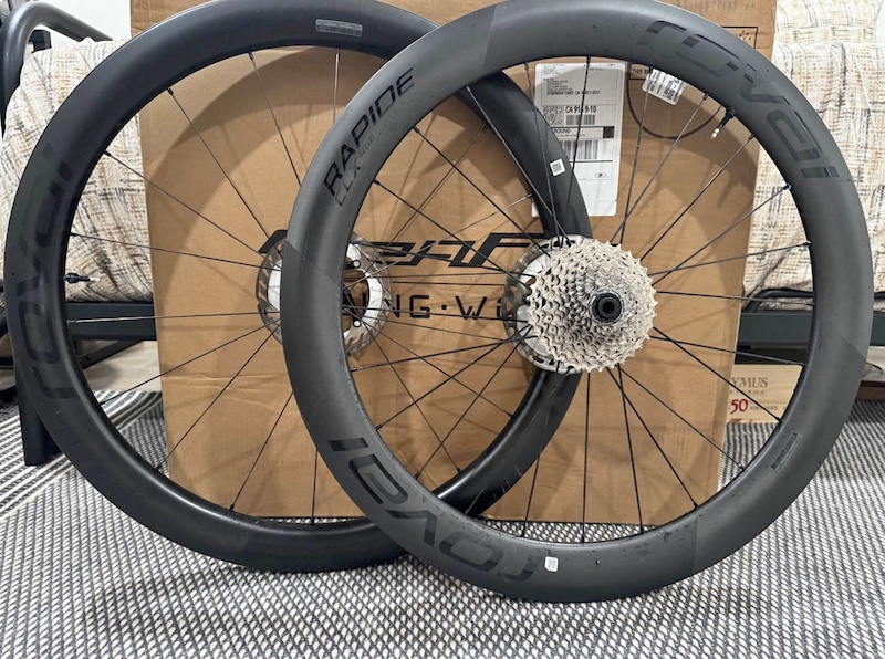 2025 Specialized Roval Rapide CLX II rear & CL II front For Sale