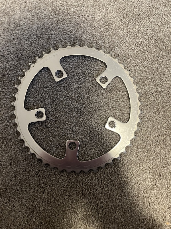 Vintage Sugino 46T Chainring 110 BCD 5-Bolt For Sale
