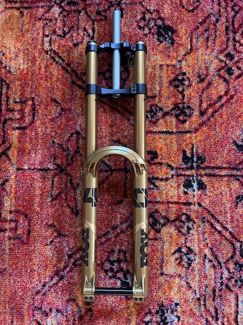 2025 Fox Factory 40 - Podium Gold, Grip X2 For Sale