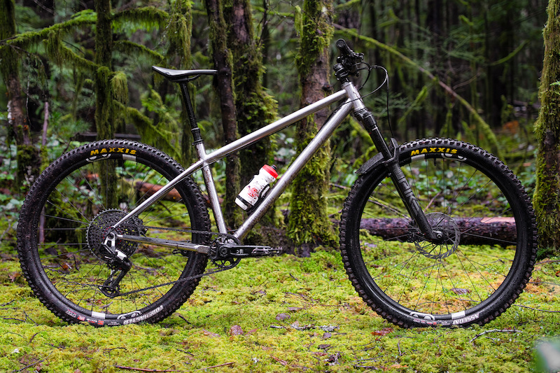 The New Forbidden Heathen is a Titanium Hardtail With Proportionate ...