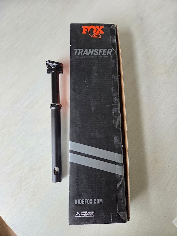 2025 Fox Transfer SL Dropper Post 100mm Travel, 30.9mm For Sale