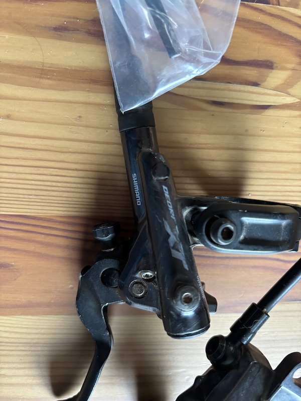 2025 Shimano XT M8120 brake set F/R w/ 203 rotors For Sale