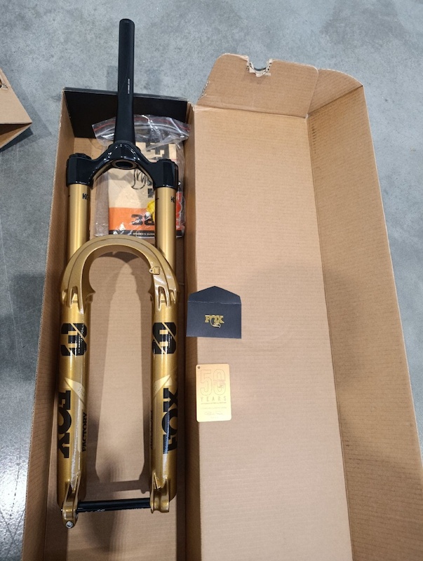 2025 FOX 38 Podium Gold - GRIP X2 29er Travel 170mm For Sale
