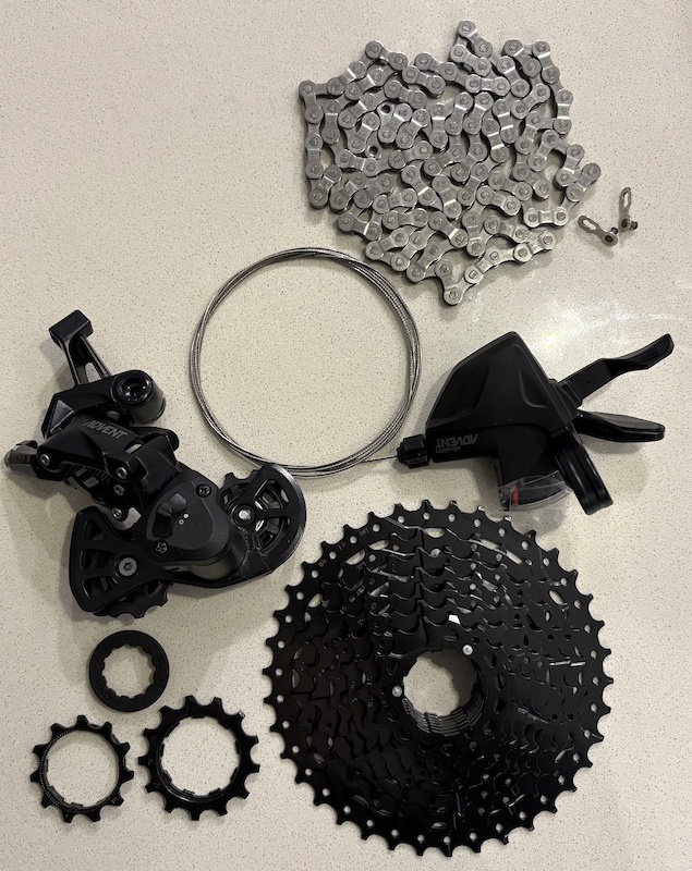 2026 microSHIFT Advent Super Short 1x9 SPD Groupset MIS2759 For Sale