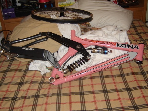 04 kona stab frame custom paint For Sale