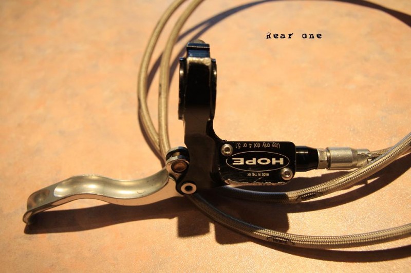 Hope Mono M4 Set & Brand new 203mm rotors; 300 Shipd For Sale