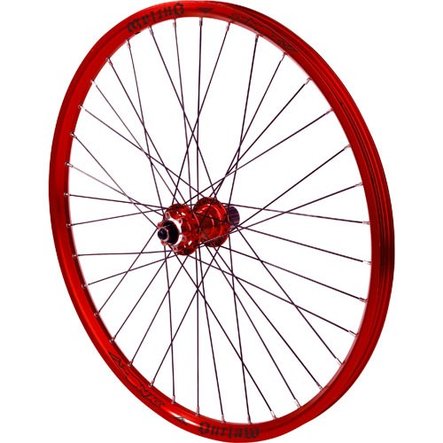2009 Azonic Outlaw Wheelset Ano Red For Sale