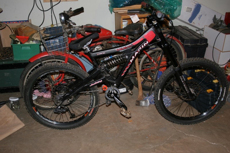 Marin Team DH downhill bike. Works great For Sale