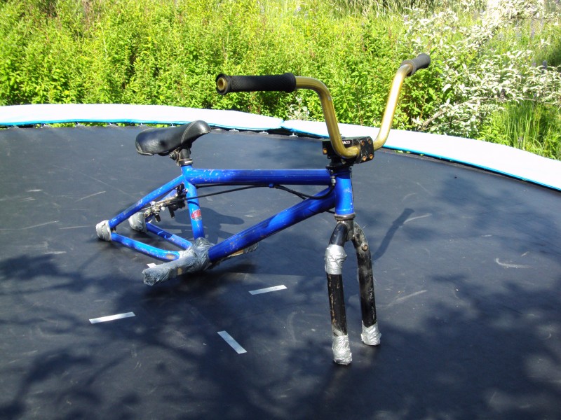 me, myself and I at Buddys trampoline in Järvenpää, Finland - photo by ...