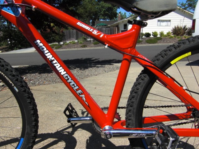 Mountain Cycle Rumble S1 For Sale