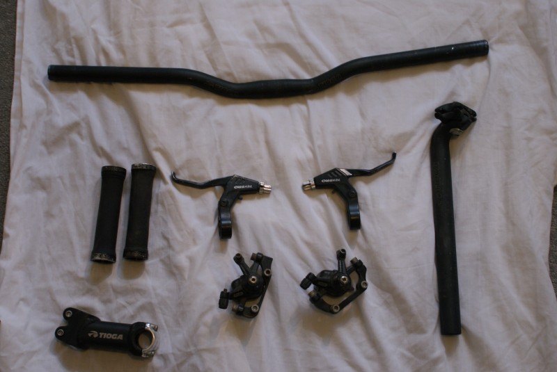 tioga handlebars black For Sale