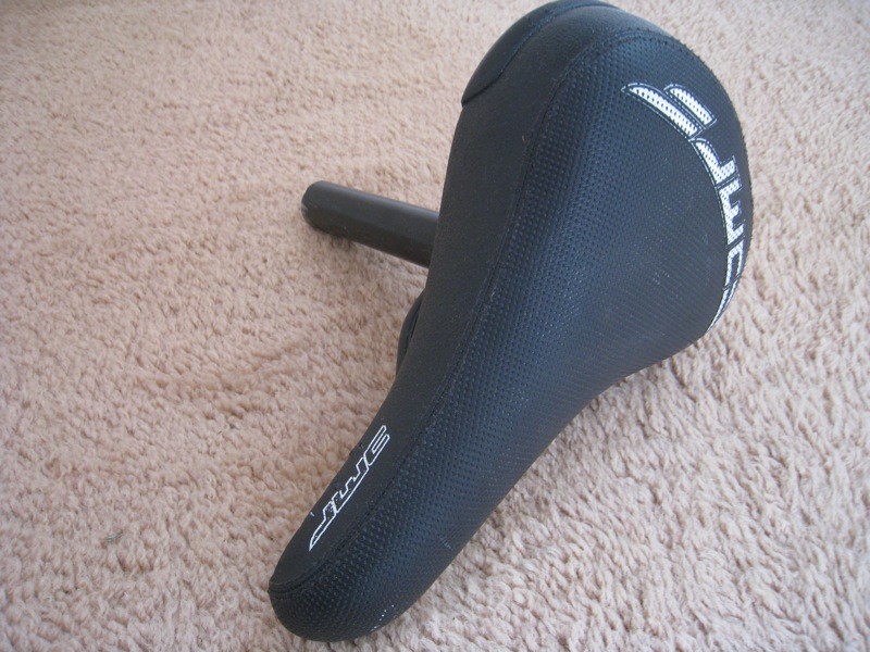 DMR Dirt Jump Saddle and Seat Post For Sale