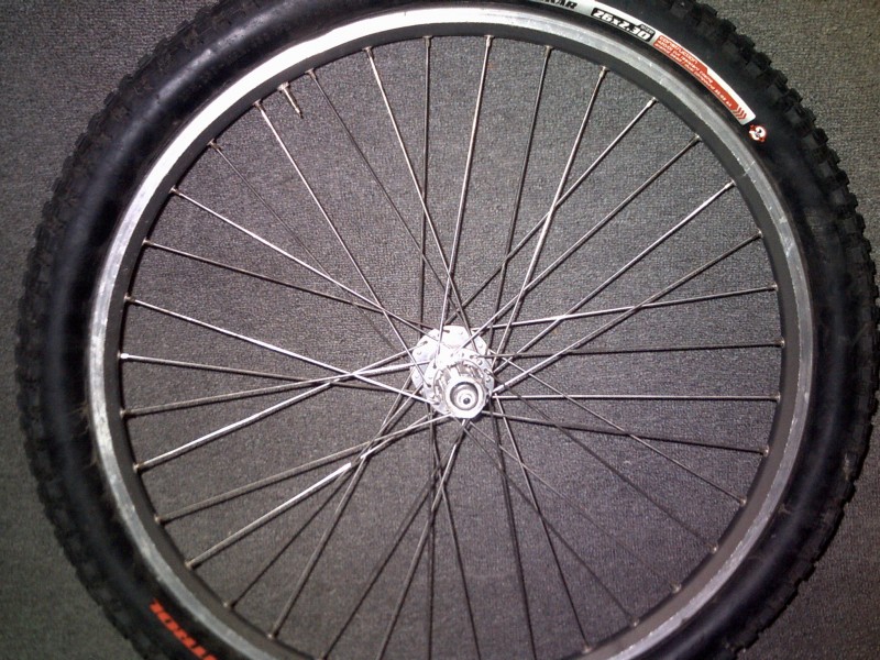 Dt/Hugi disc/mavic 321 rear wheel For Sale