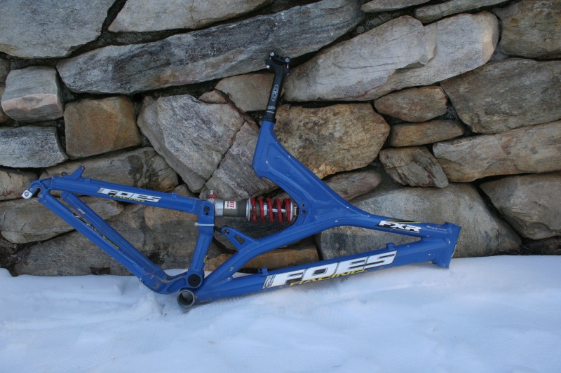 2004 Foes FXR Trail Frame with Curnutt shock (med) For Sale