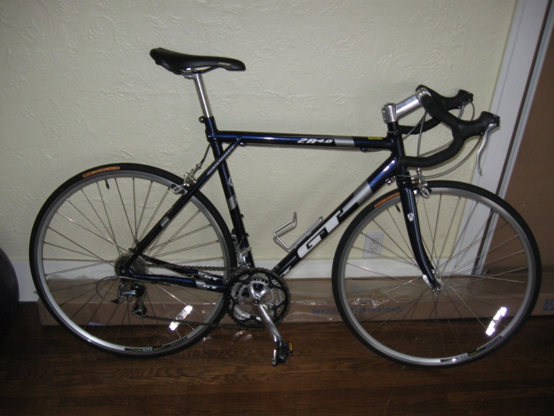 GT ZR 4.0 27 speed Road Bike, Almost Brand New For Sale