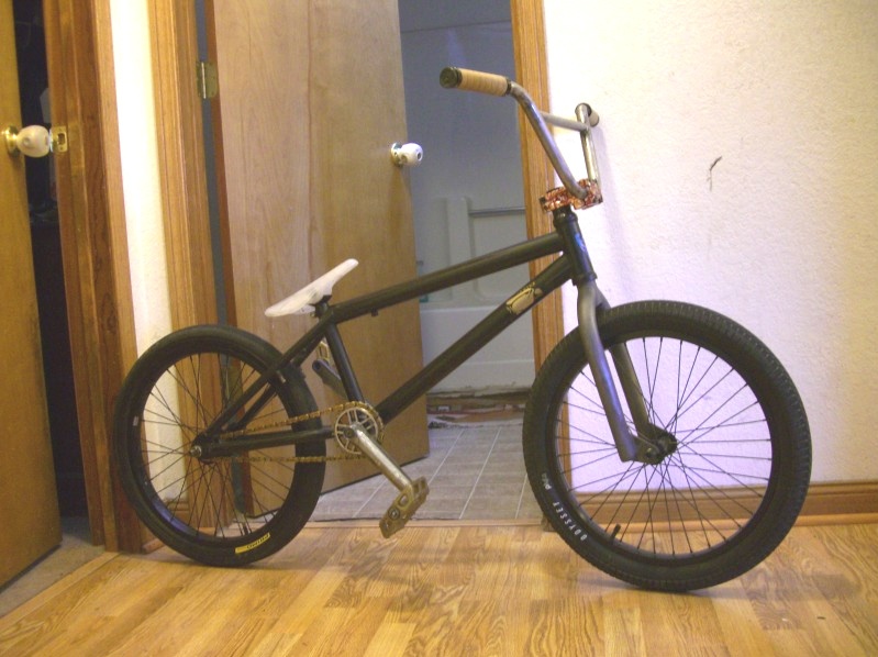 Black Fit Hawk v1 frame 19.75 TT For Sale