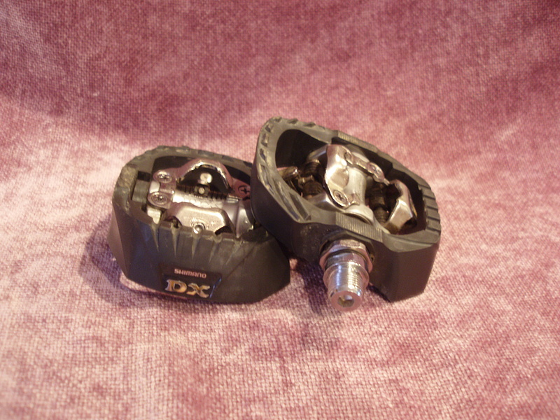 Shimano DX Clips W/ DX Shoes For Sale