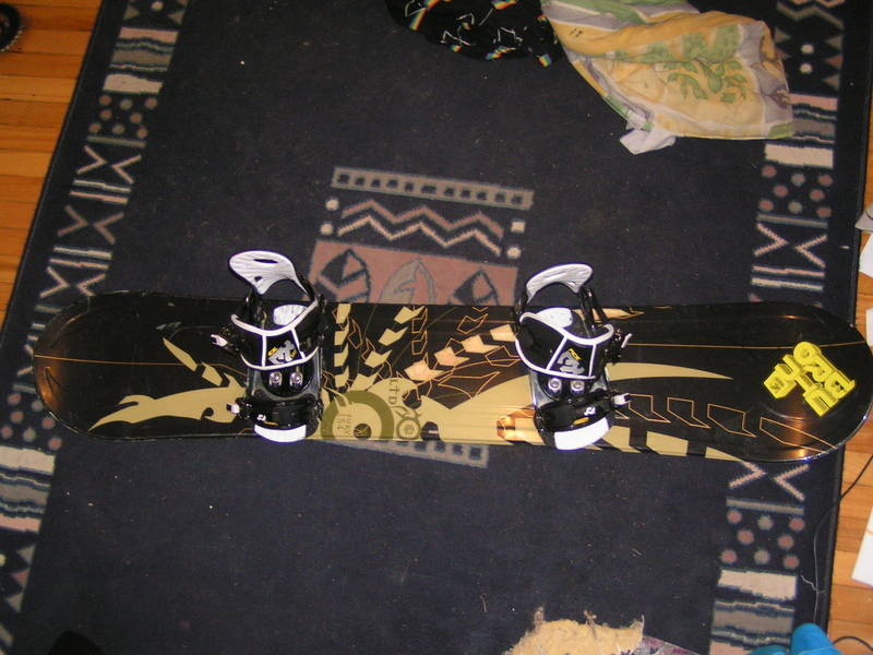 2007 LTD Fury 154 with Ride EX Bindings For Sale