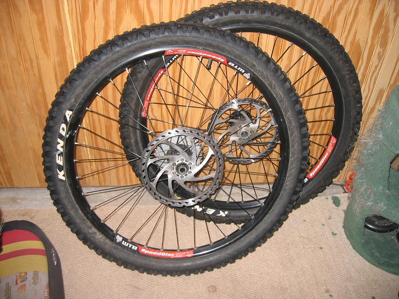 WTB Speed Disc Pro DH Wheel set ***LOWERED PRICE*** For Sale