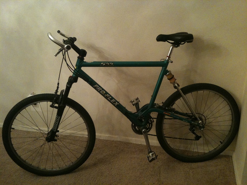 1998 Pro-Flex 555 Full Suspension Mountain Bike (A high performan For Sale