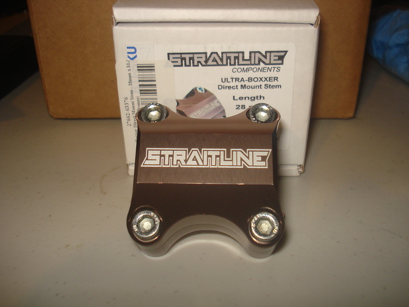 Straitline direct mount stem for Boxxer/Fox 40 For Sale