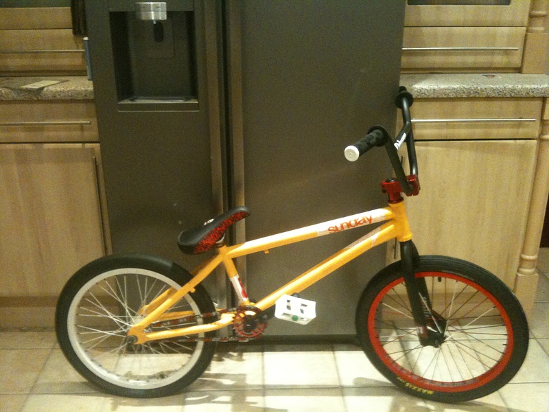 Custom Sunday BMX. SWAP FOR DH FRAME ! DEMO.... For Sale