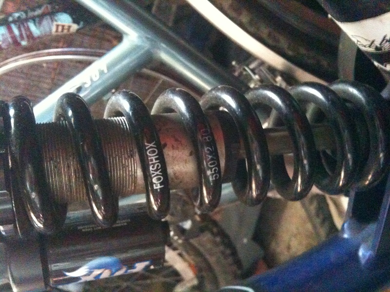 fox shock spring 550 x 2.8 For Sale