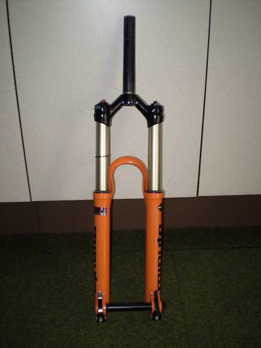 2007 manitou minute super spv 140mm 20mm bolt thru orange colour For Sale