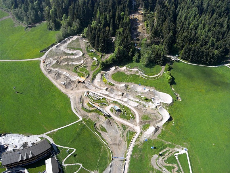 WC in Leogang - Course Map, 4X/DH Track Details - Pinkbike