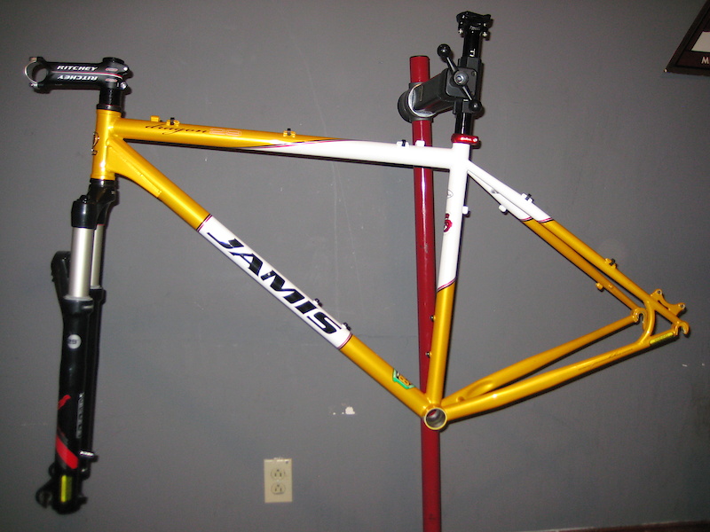 2010 Jamis Dragon 29 19" Frameset w/ Reba Race For Sale