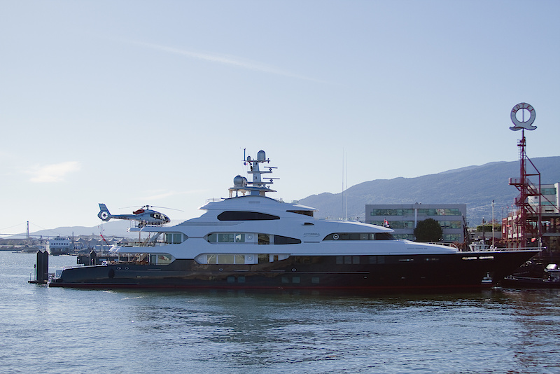 Jimmy Pattison (I think) at none in Vancouver, British Columbia, Canada ...