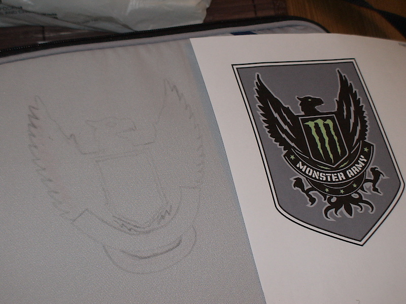 Monster Army logo at Monster Army logo in Parksville, British Columbia ...