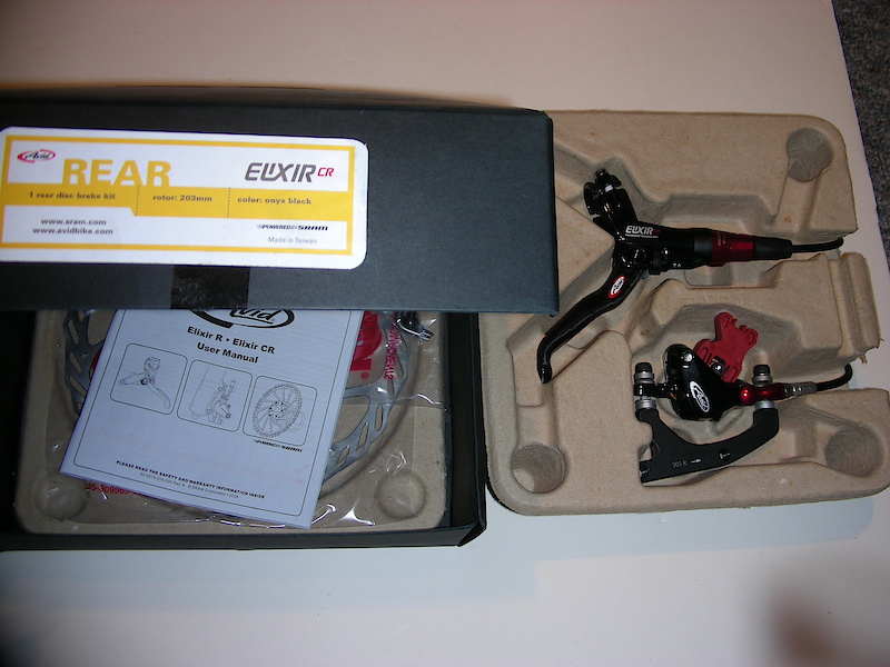 2010 **NEW** Elixir CR Rear - 203mm Rotor IN BOX For Sale